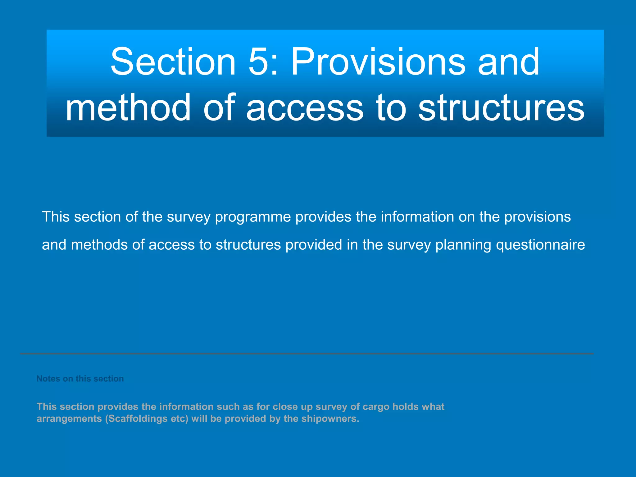 Survey programme esp (enhanced survey) | PPTX