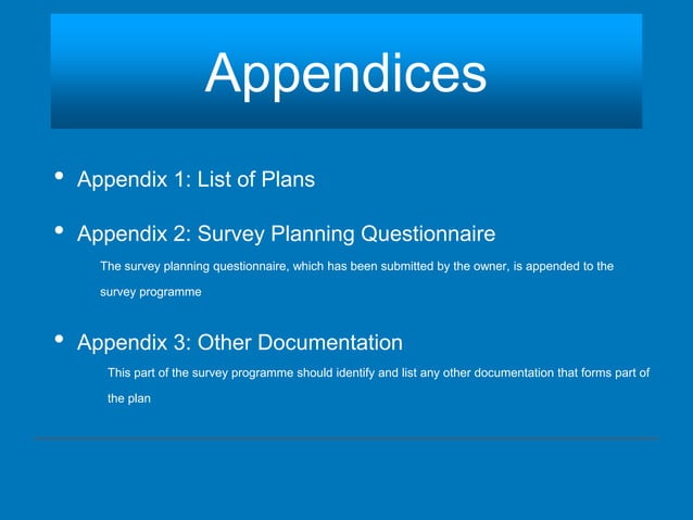 Survey programme esp (enhanced survey) | PPTX