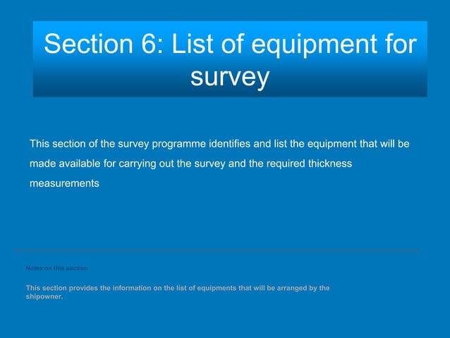 Survey programme esp (enhanced survey) | PPTX