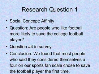 Survey Project For Psychology[1] | PPT | Free Download