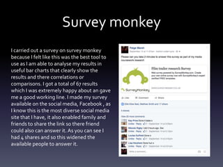 Survey questions horror | PPTX