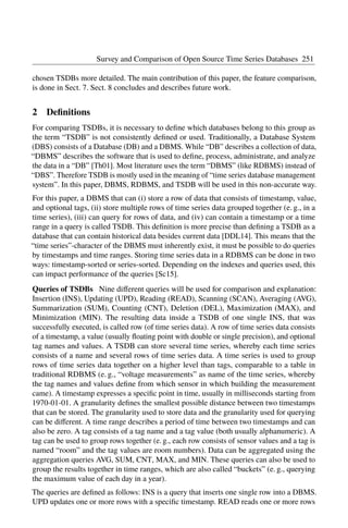 Survey real time databases | PDF | Databases | Computer Software and Applications