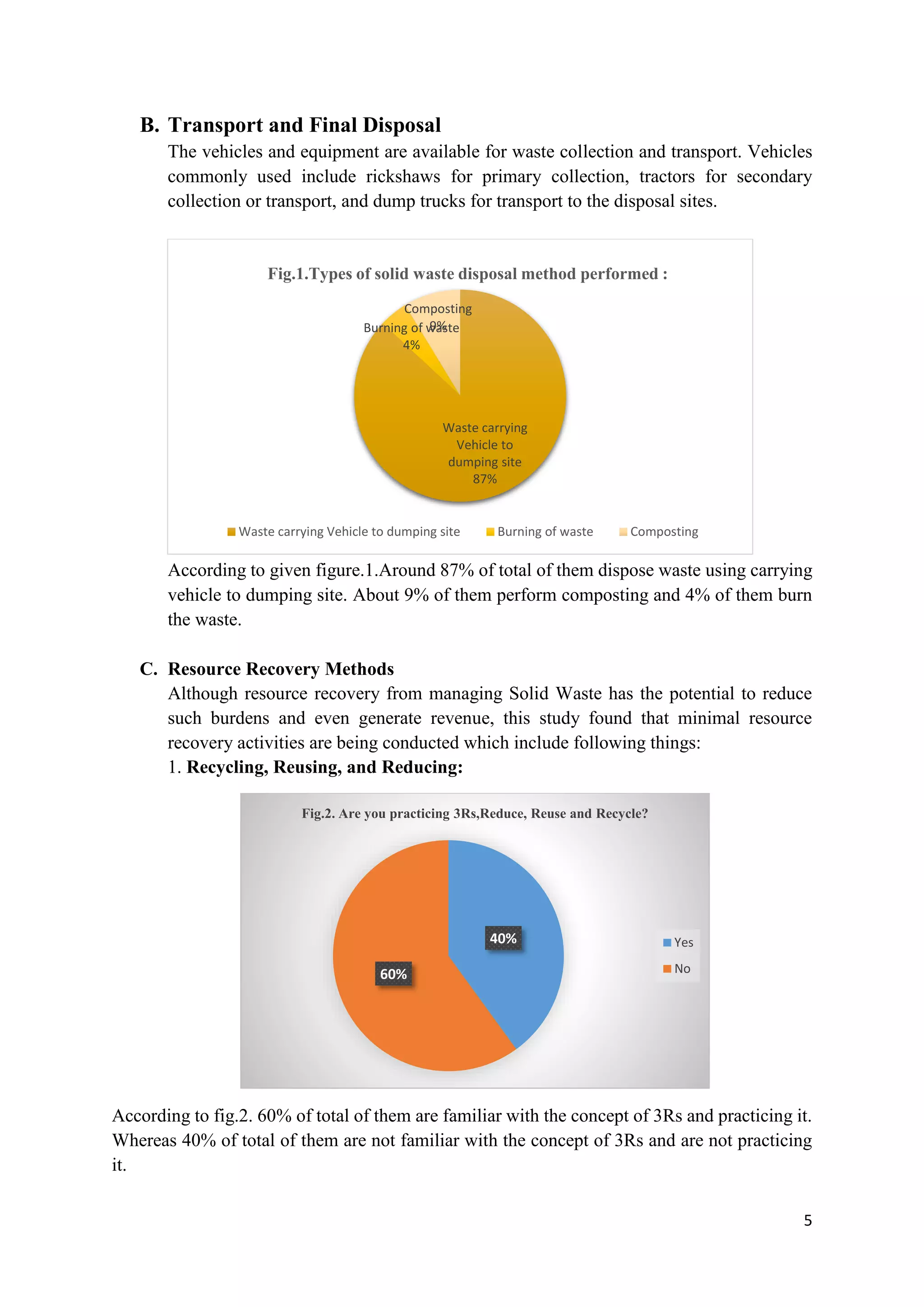 Kathmandu Metropolitan :Solid waste Management (Survey Report) | PDF