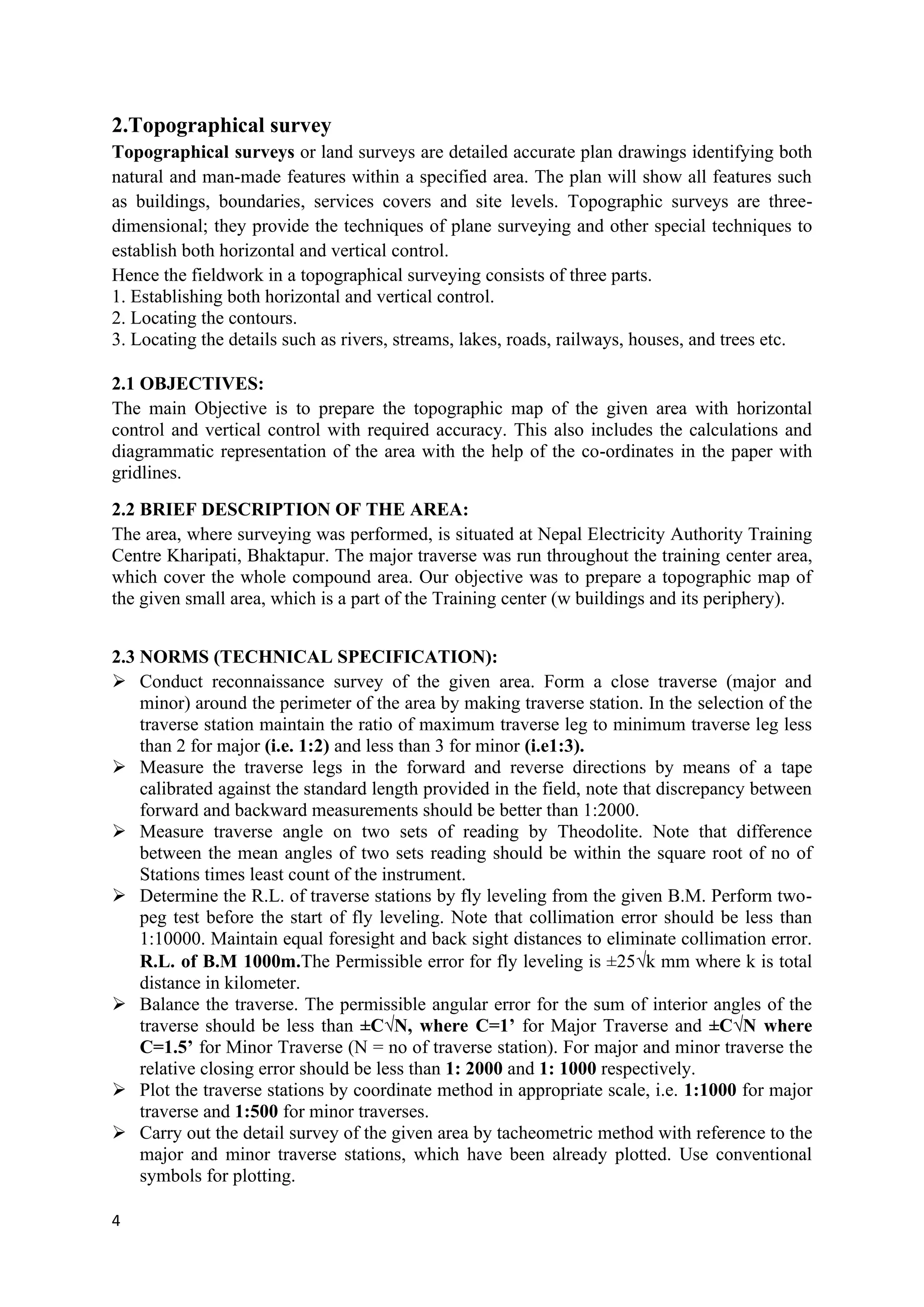 Survey report sample BCE | PDF