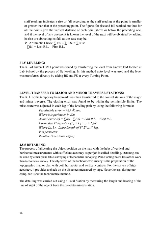 Survey report sample BCE | PDF | Civil Engineering Industry | Industries