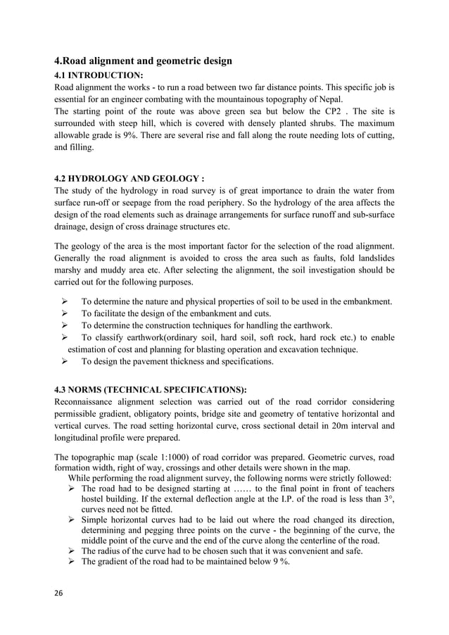 Survey report sample BCE | PDF | Civil Engineering Industry | Industries