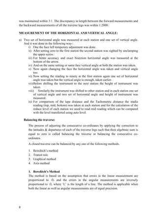 Survey report sample BCE | PDF