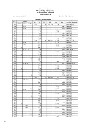 Survey report sample BCE | PDF