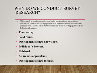 Survey research | PPTX
