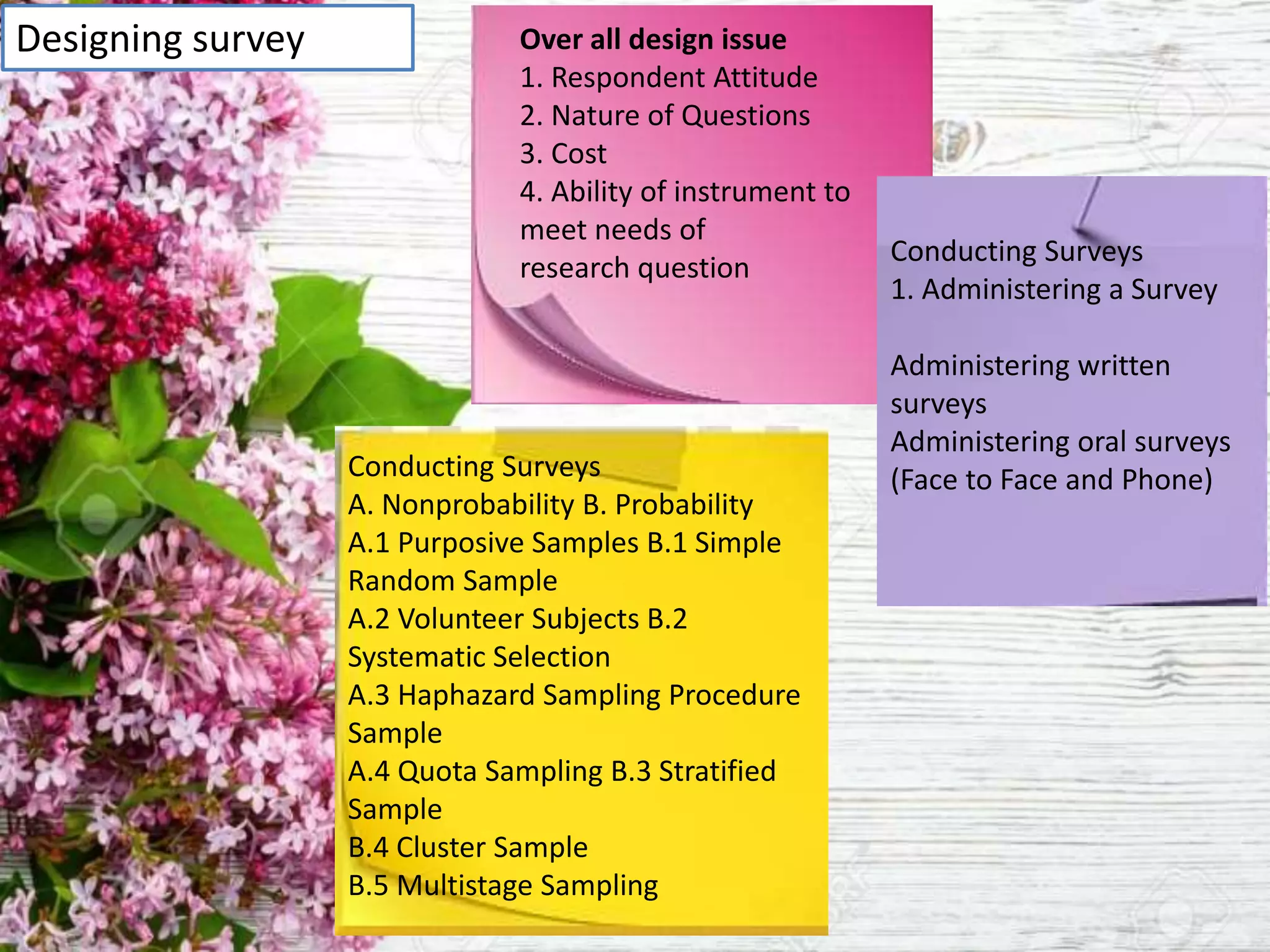 Survey research | PPT