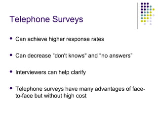 Survey research design | PPT