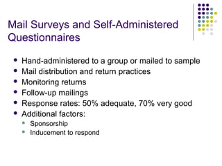Survey research design | PPT