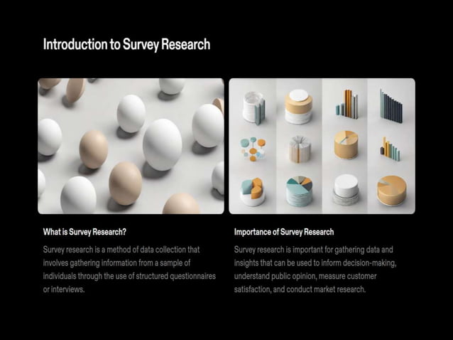 survey research method and the all informationa related | PPT