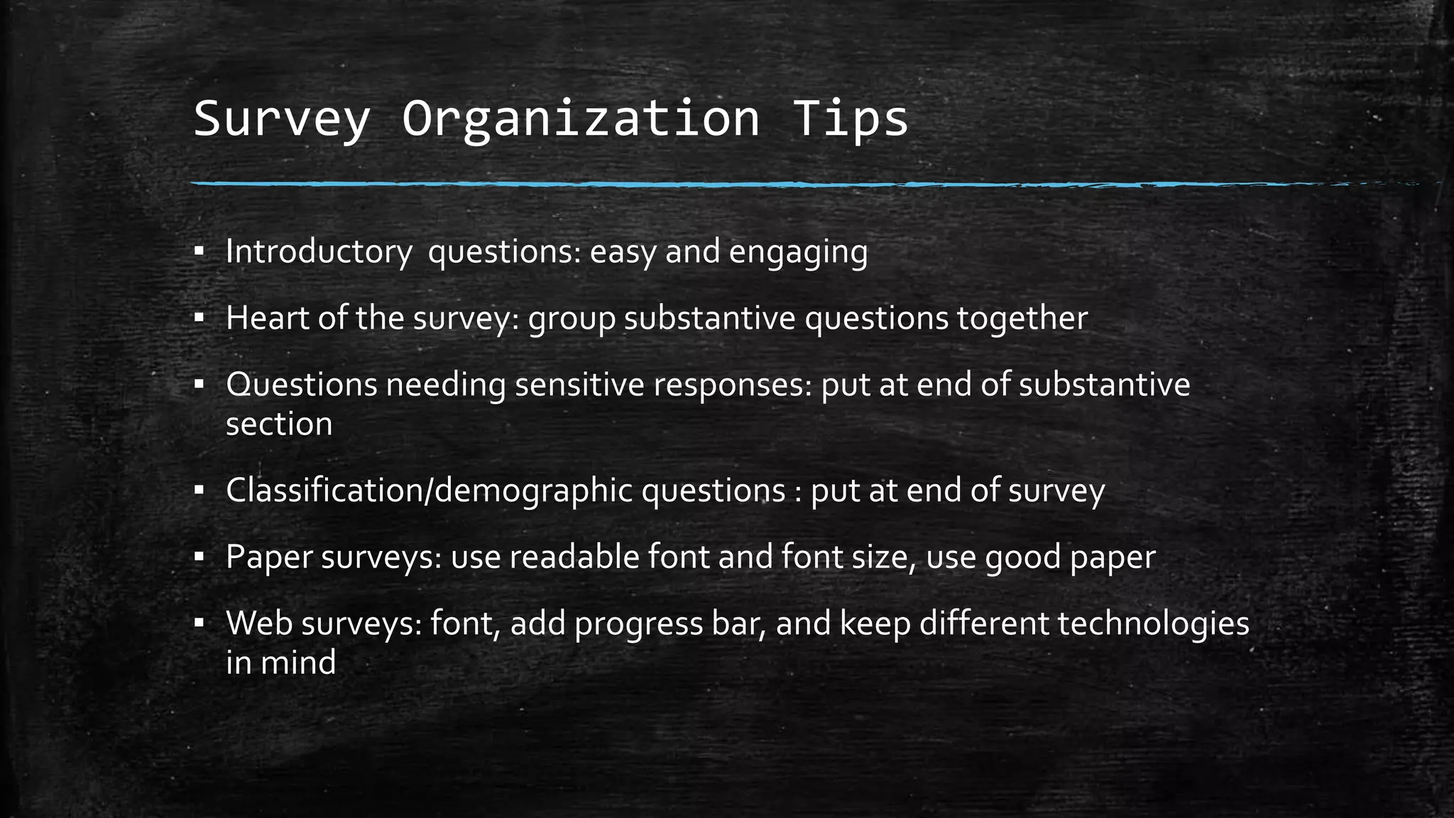 Surveys: An Overview | PPT