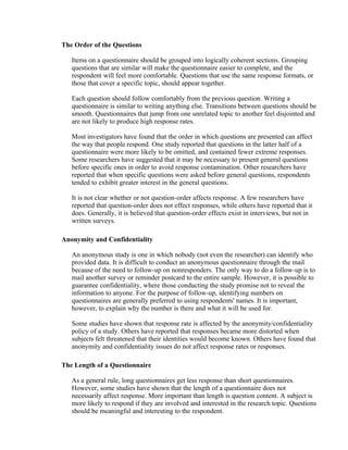 SURVEY TUTORIAL | PDF