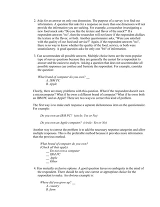 SURVEY TUTORIAL | PDF