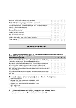Survey Instrument | PDF