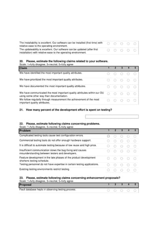 Survey Instrument | PDF