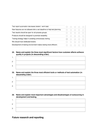 Survey Instrument | PDF