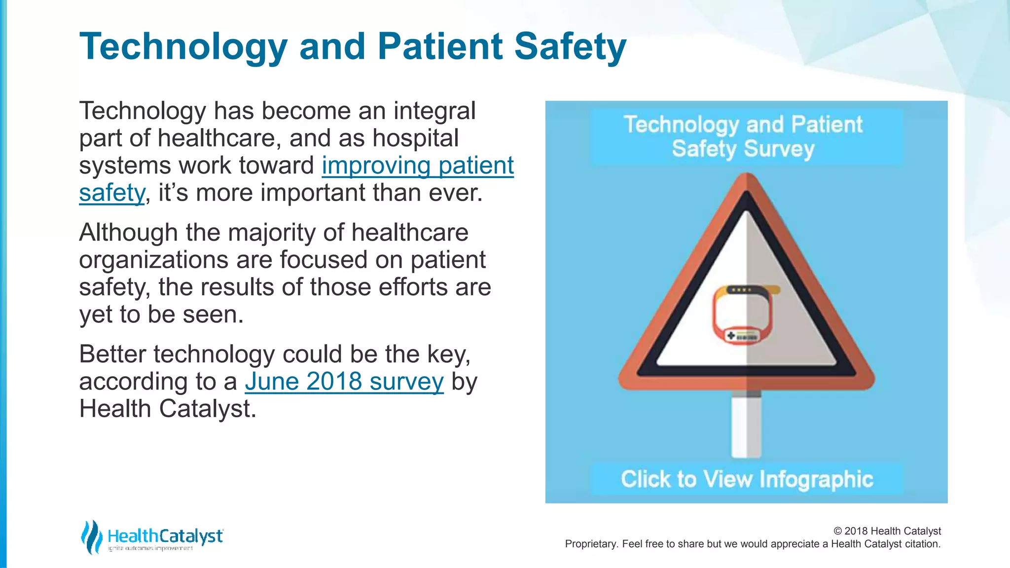 Survey Shows the Role of Technology in the Progress of Patient Safety ...