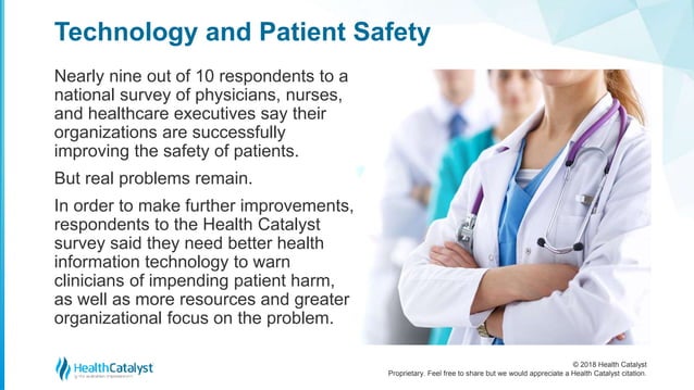 Survey Shows the Role of Technology in the Progress of Patient Safety | PPT