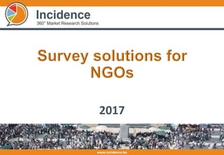 Survey solutions for ngo | PPTX
