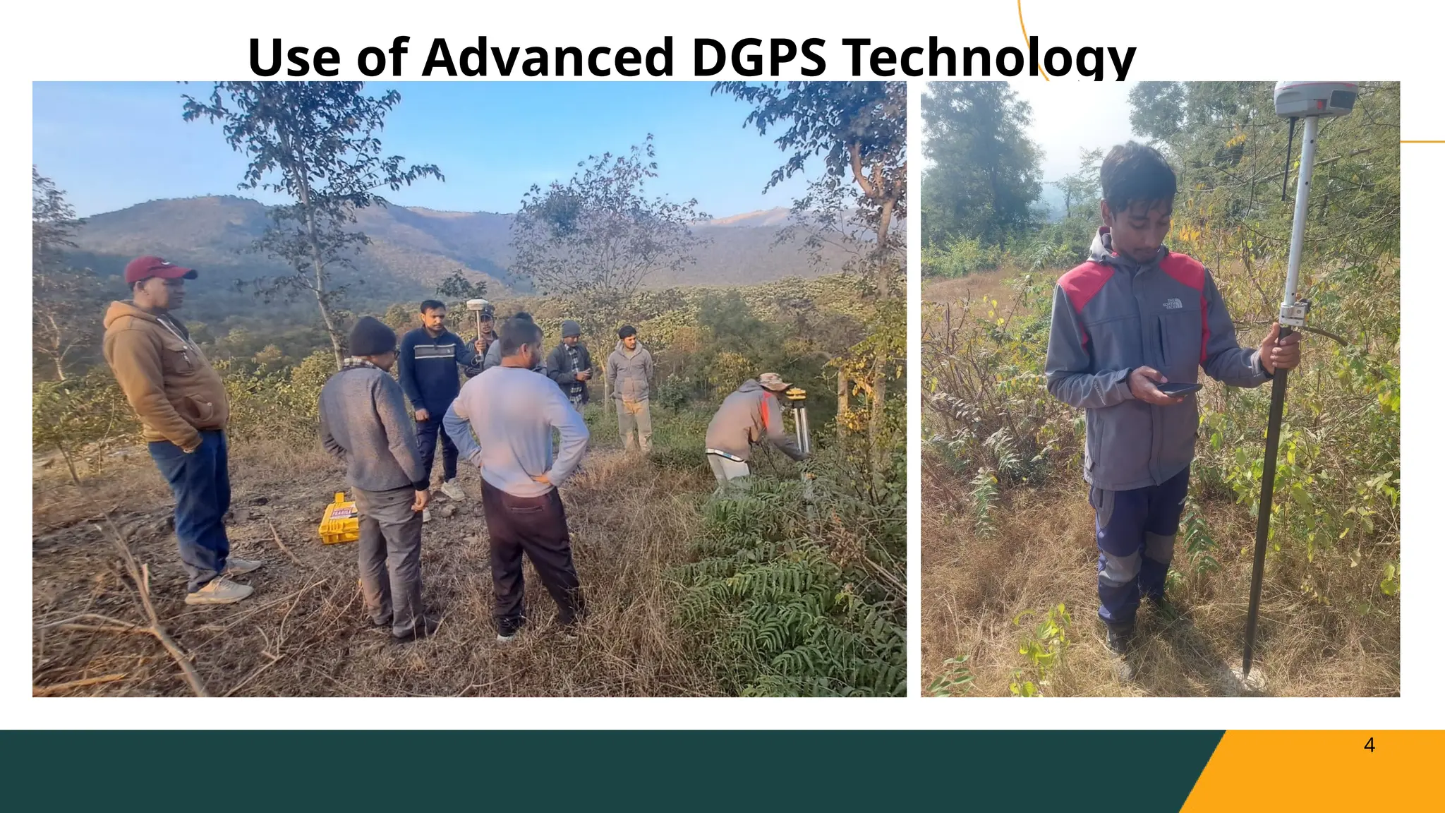 Tree Enumeration and Right of Way Demarcation | GPS VS DGPS | PPTX