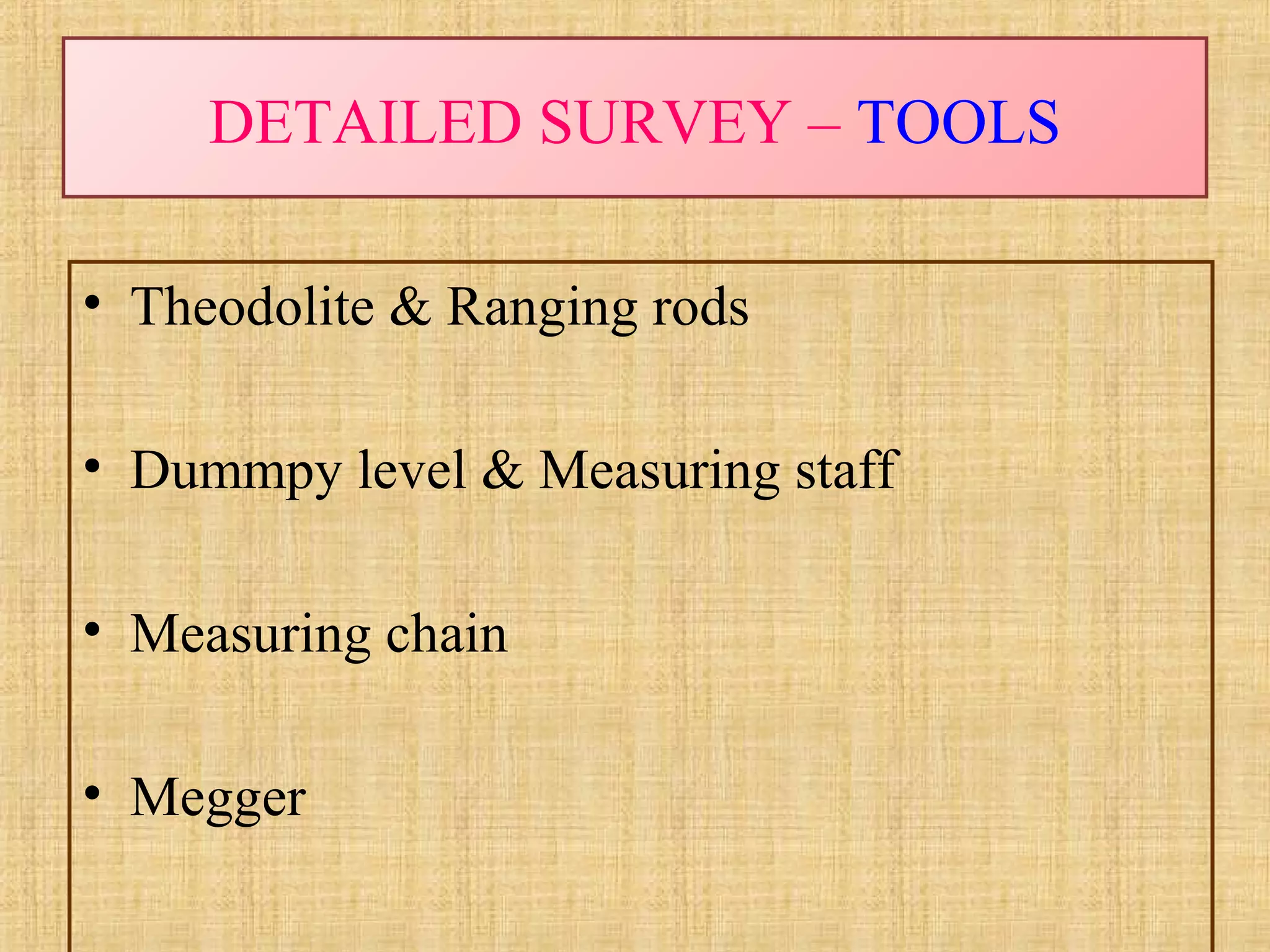 Survey & ts for ehv lines | PPT