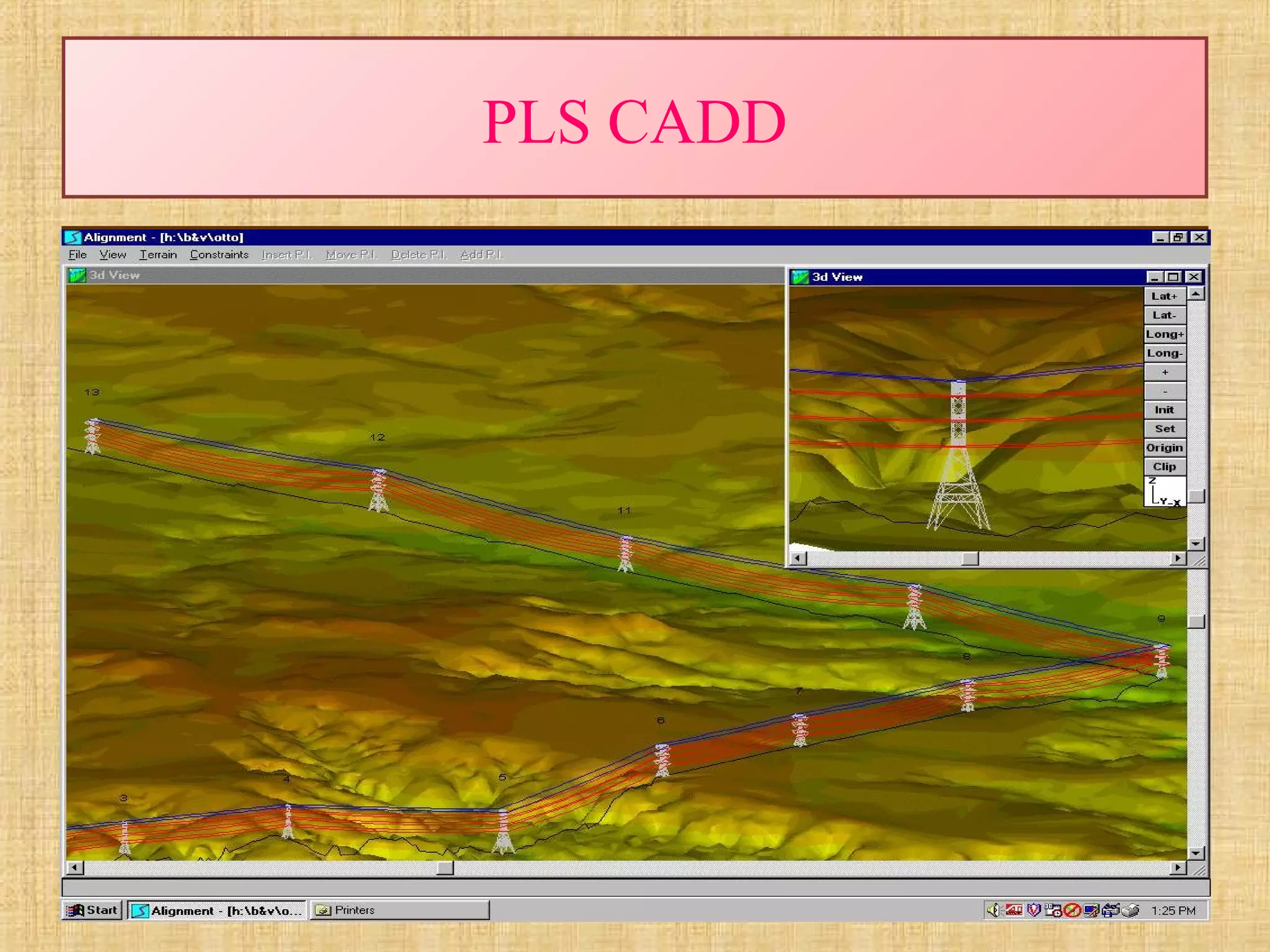 Survey & ts for ehv lines | PPT