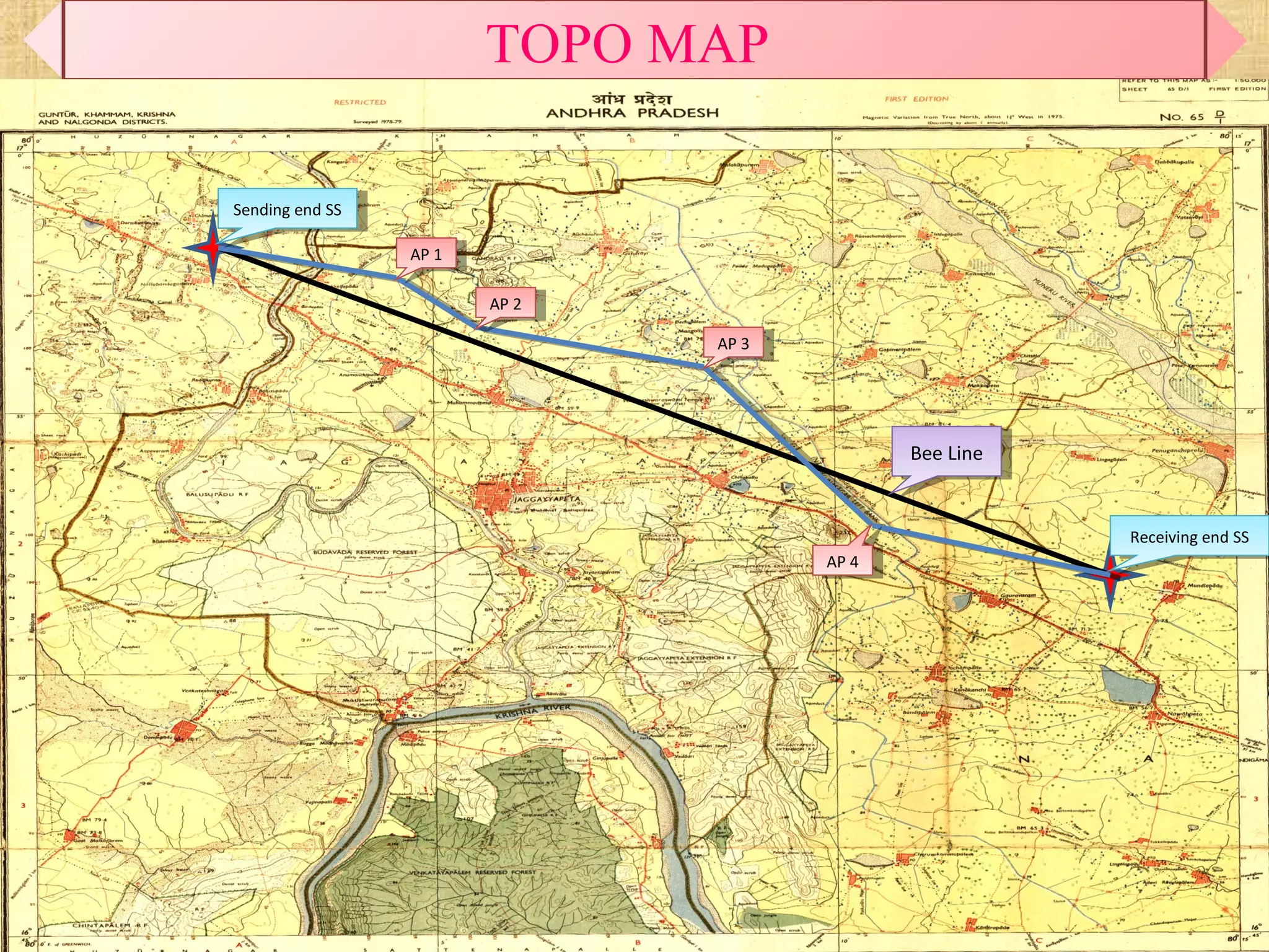 Survey & ts for ehv lines | PPT