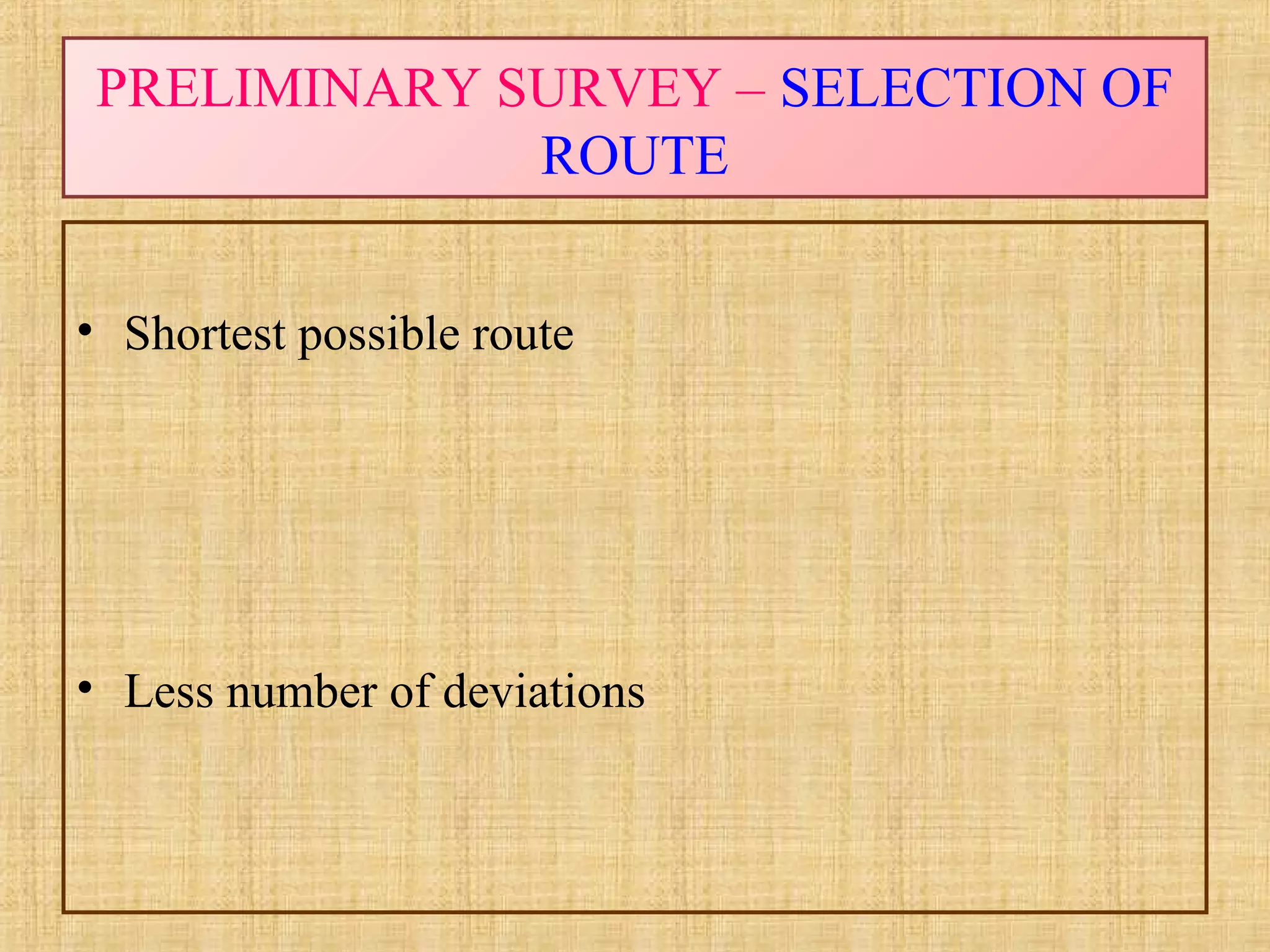 Survey & ts for ehv lines | PPT