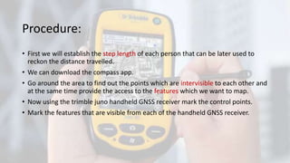 Survey work presentation | PPTX