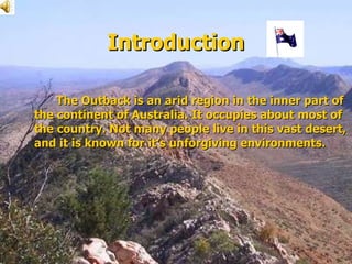 Survivng In The Outback | PPT
