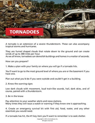 The Eye Opening Truth about Natural Disasters | PDF
