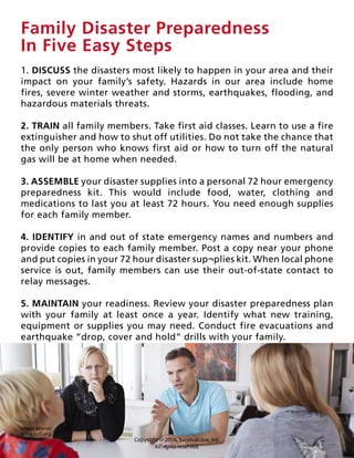 Your Family Preparedness Kit | PDF