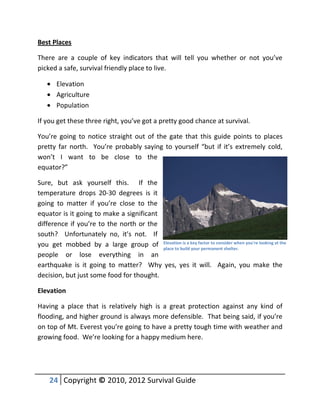 Survival handbook | PDF