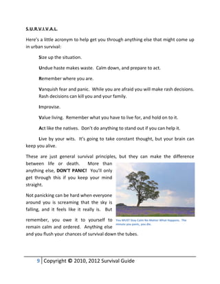 Survival handbook | PDF