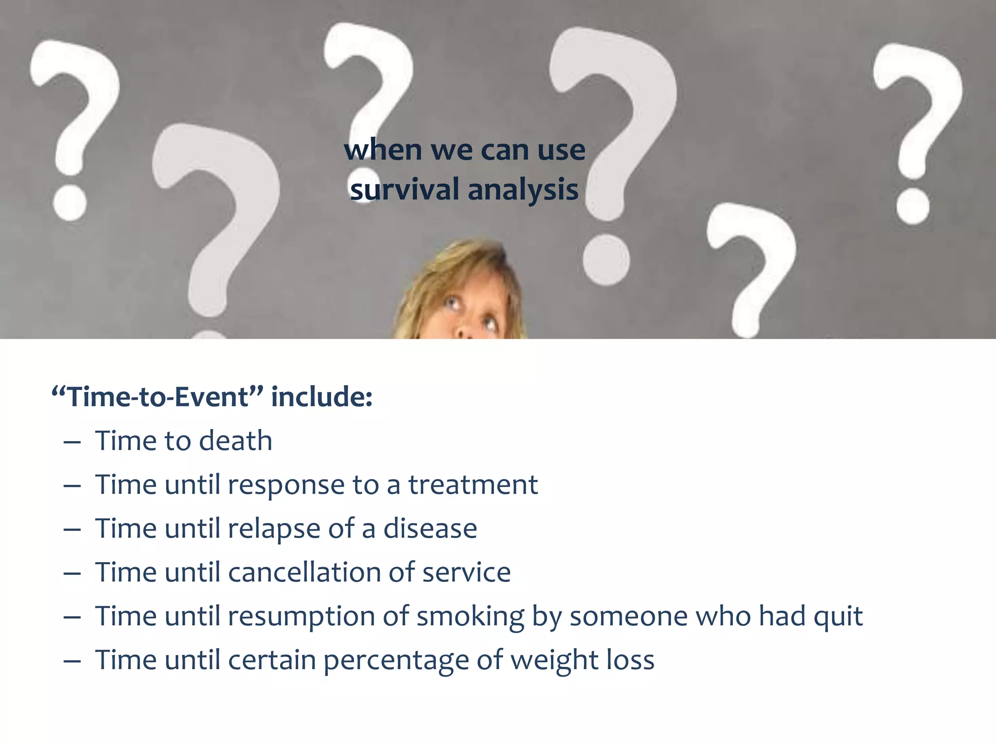 Survival Analysis | PPTX