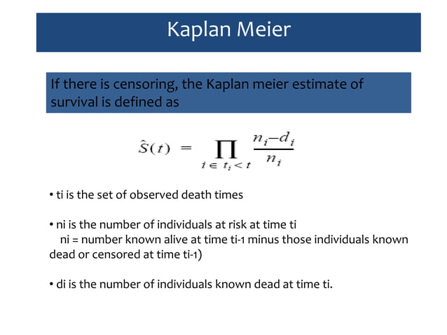 Survival Analysis | PPTX | Cancer | Diseases and Conditions