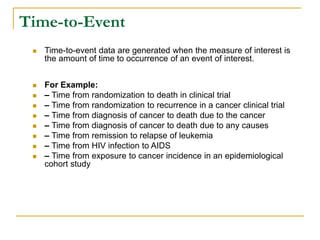 Survival analysis | PPT