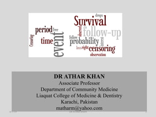 Survival analysis & Kaplan Meire | PPT
