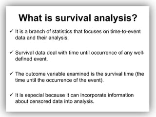 Survival Analysis Lecture.ppt