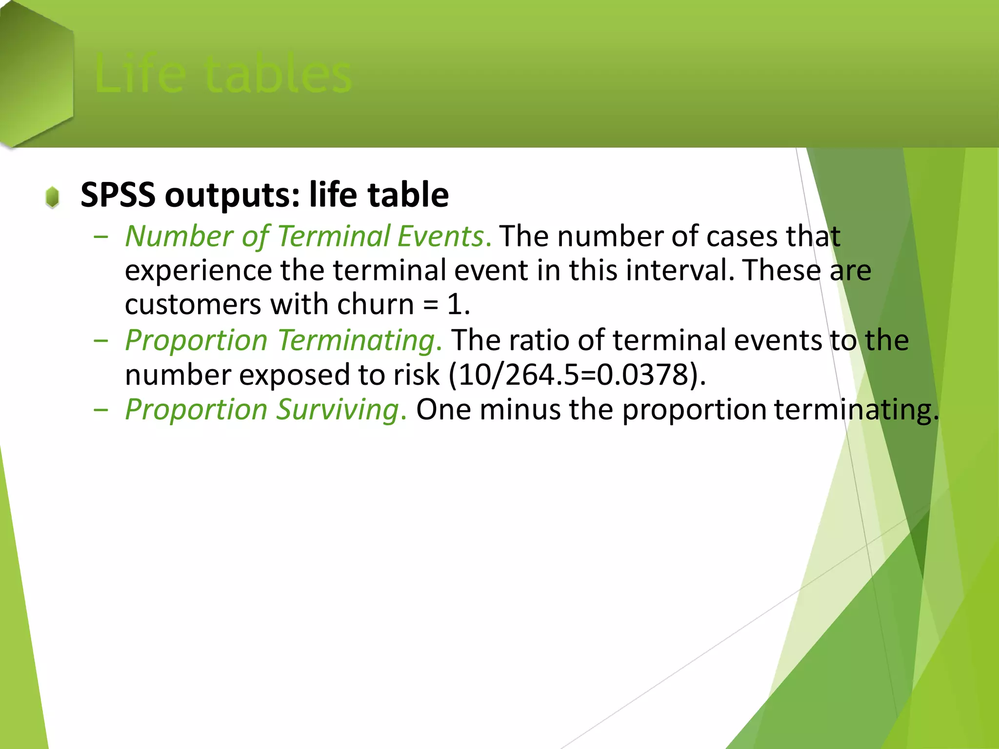 Survival Analysis Using SPSS | PDF | Technology & Computing