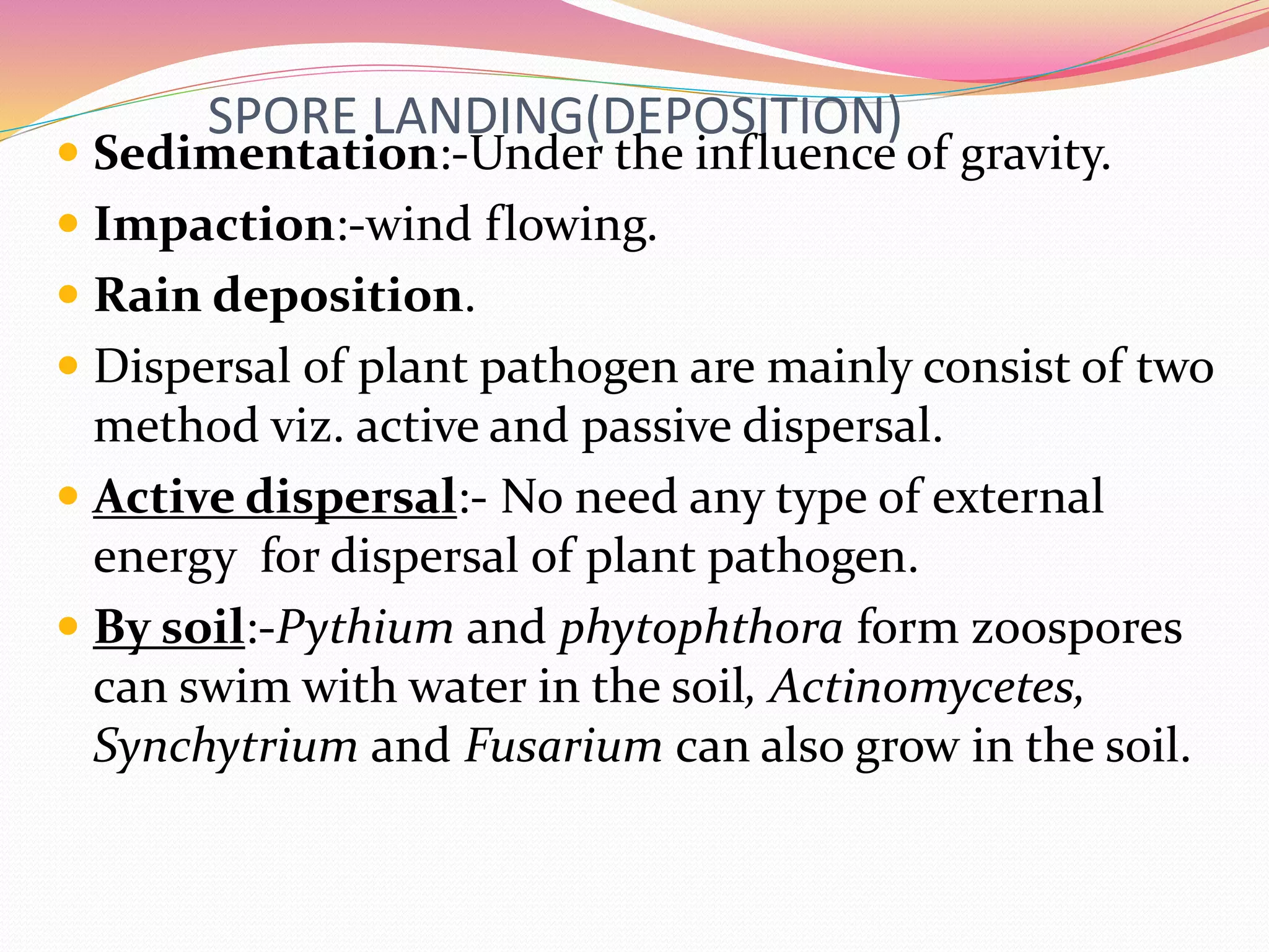 Survival and dispersal of important plant pathogen | PPTX