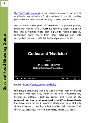 Survival food growing guide | PDF