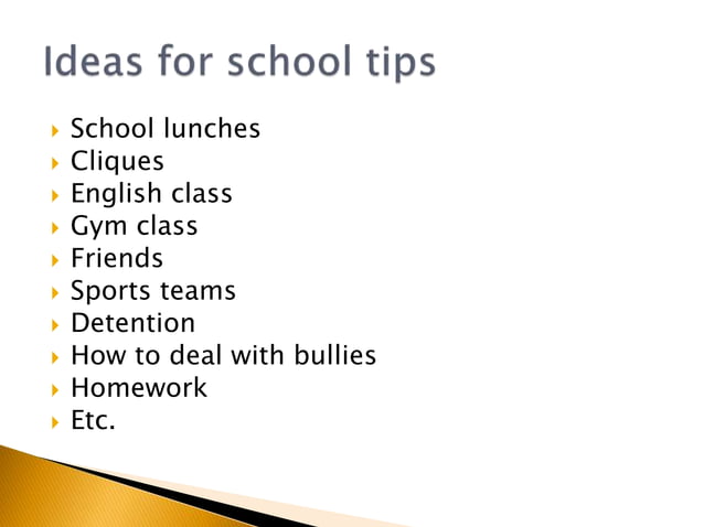 Survival guide | PPT