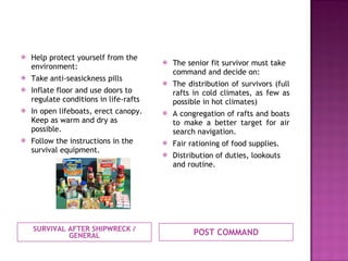 Survival in an emergency | PPT