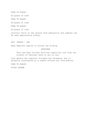 Survival of the damned script | DOCX | Infectious Diseases | Diseases ...