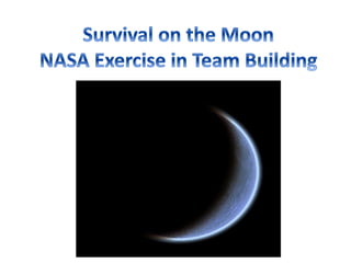 Survival on the moon | PDF