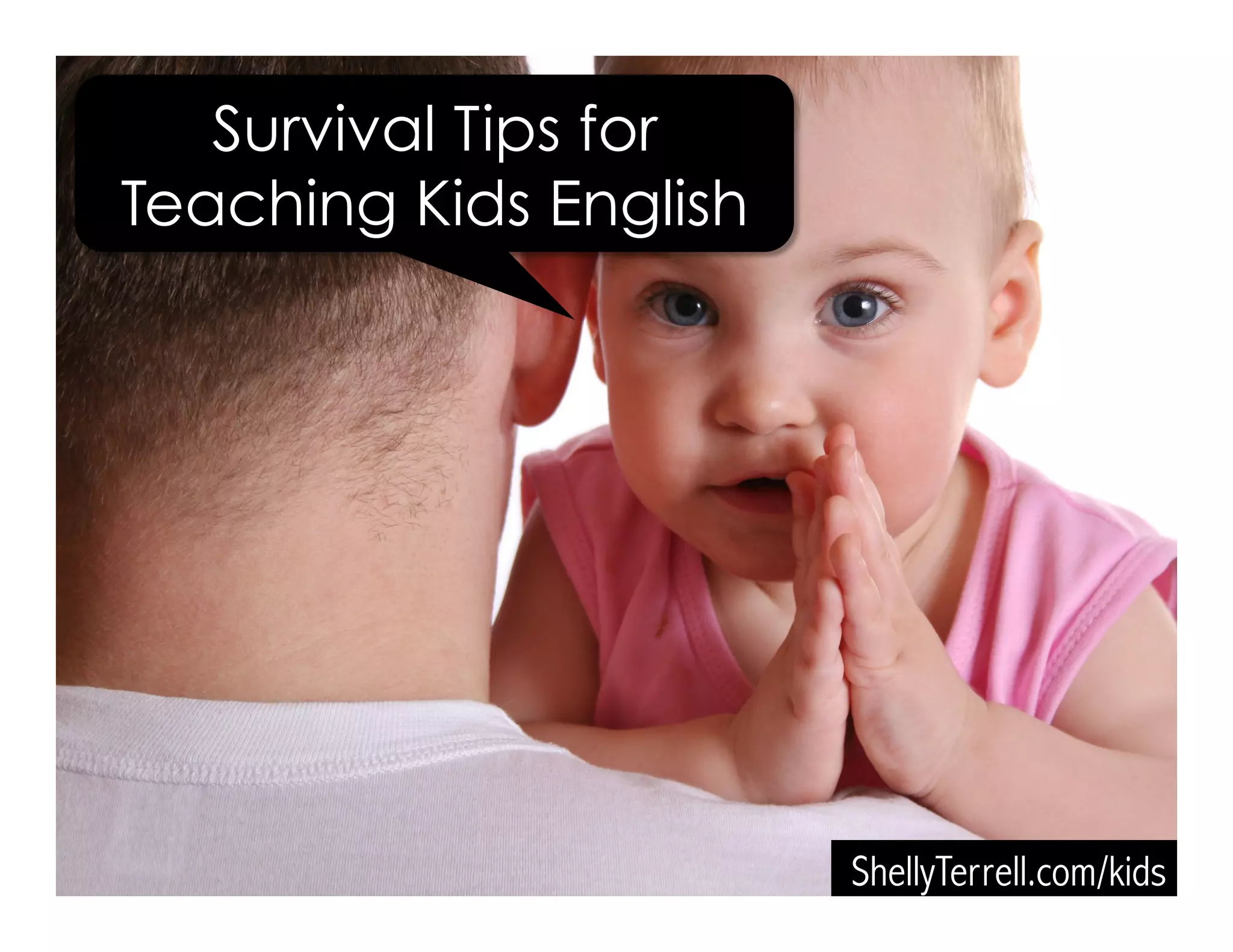 Tips for Teaching Children English | PPT